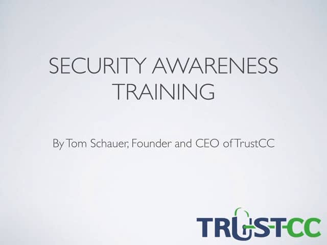 Security Awareness 101: A Guide to Keeping Information Secure Online on ...