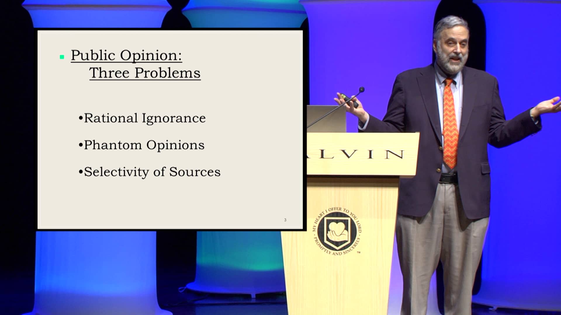 James Fishkin: When the People Speak: Deliberate Democracy on Vimeo