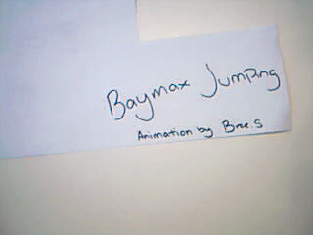 Baymax Jumping! on Vimeo