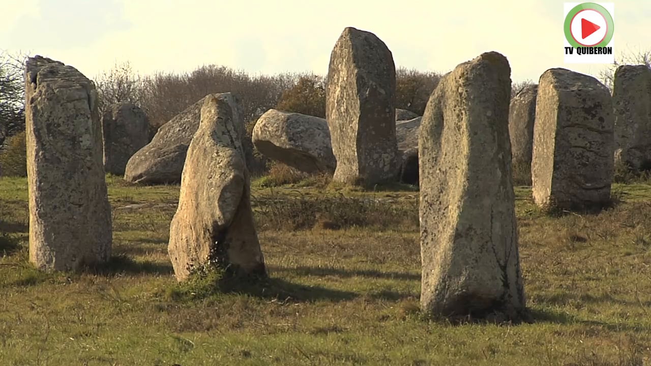 Carnac - Meme pas froid en hiver les Menhirs de Carnac - Bretagne Télé ...