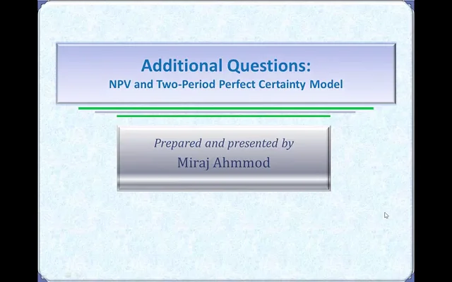 How to solve additional questions