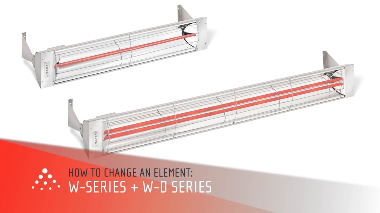 How to Replace an Infratech Heating Element - W and WD-Series on Vimeo