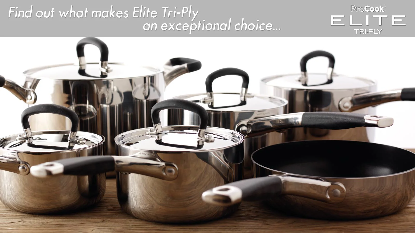ProCook Elite Tri Ply Cookware on Vimeo