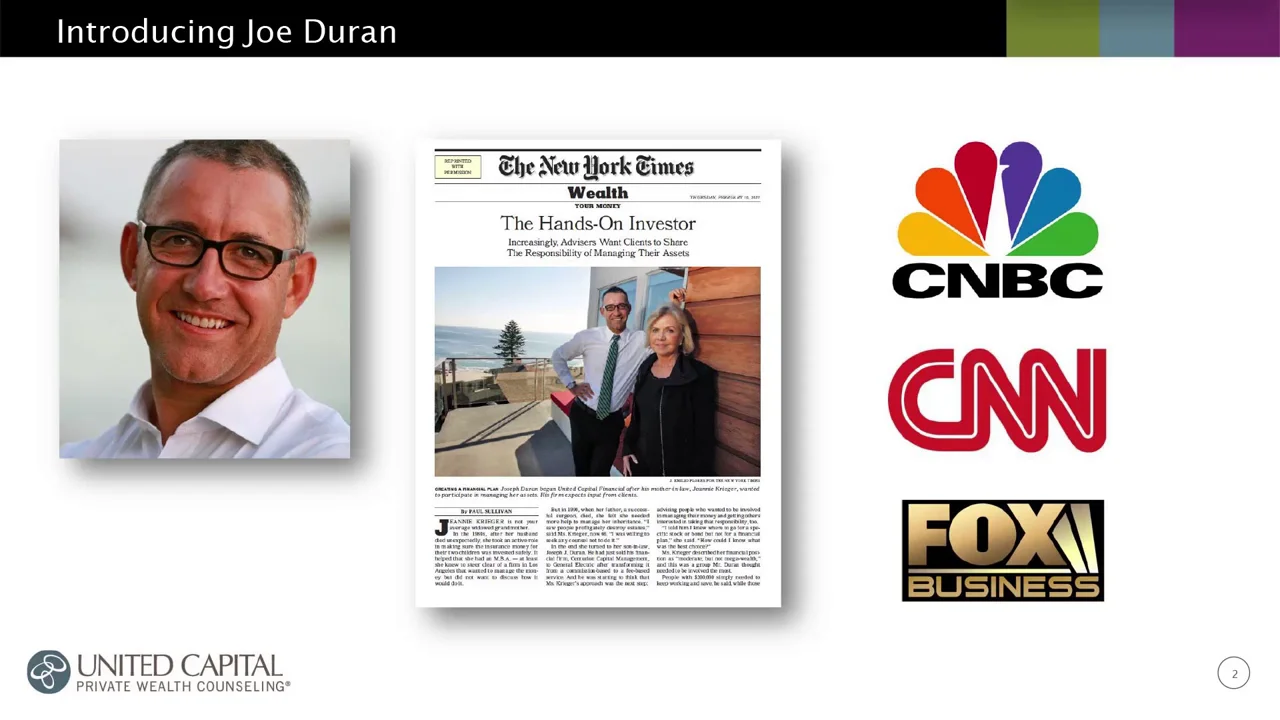 Introduction to Joe Duran