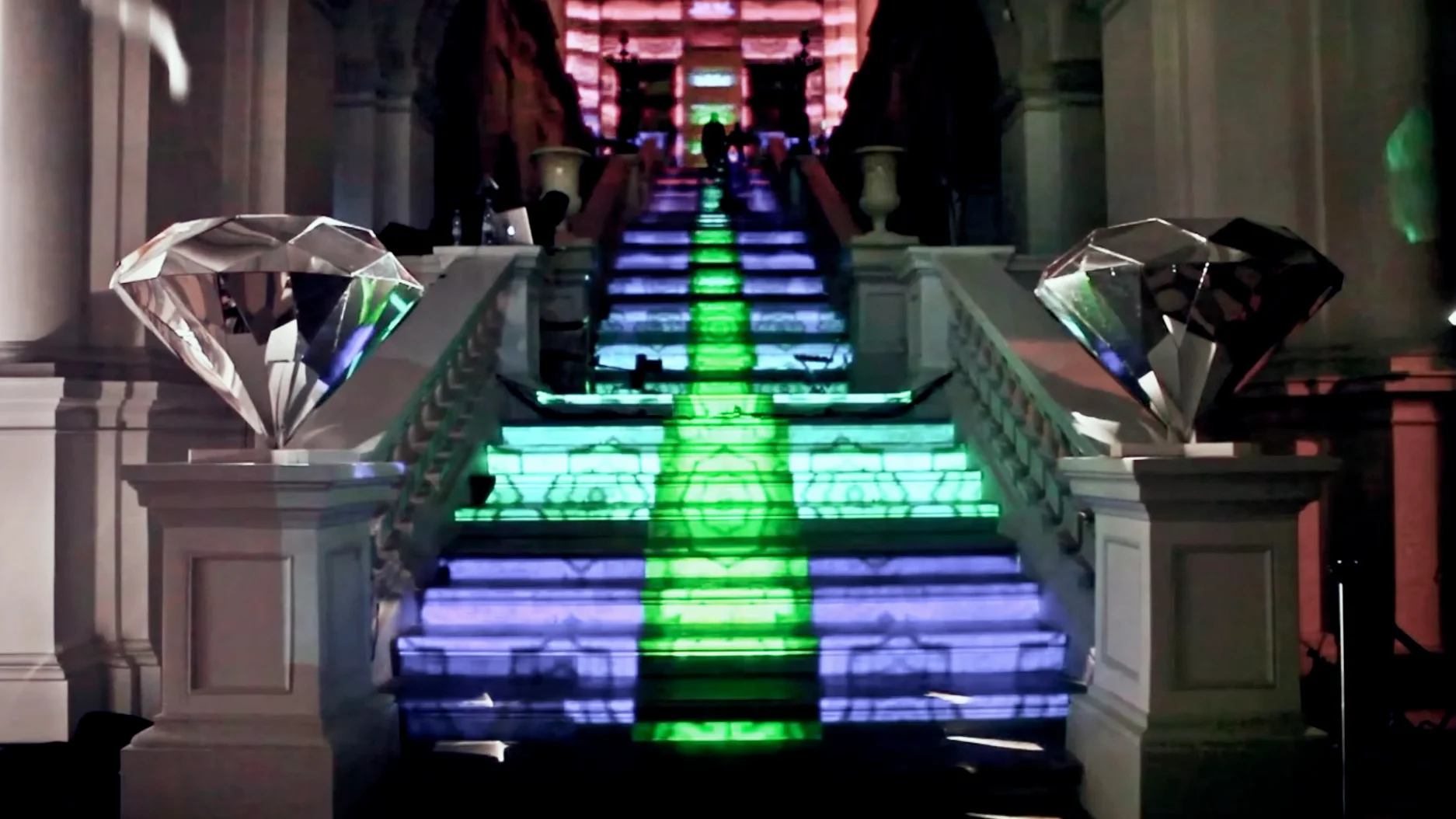 STAIRS projection mapping