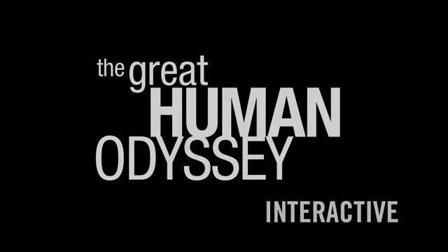The Great Human Odyssey Interactive Website