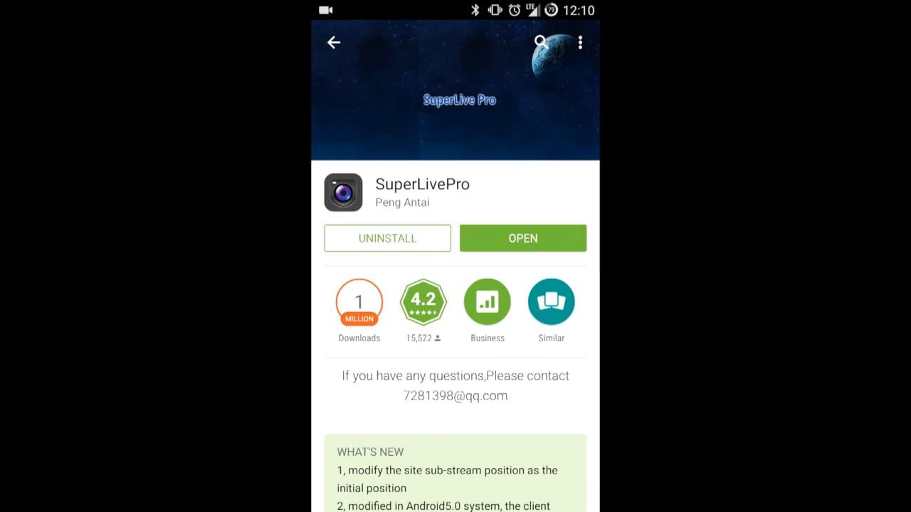 Connect SuperLivePRO Smart Phone App to LTDVRSE or WNVR Series on Vimeo