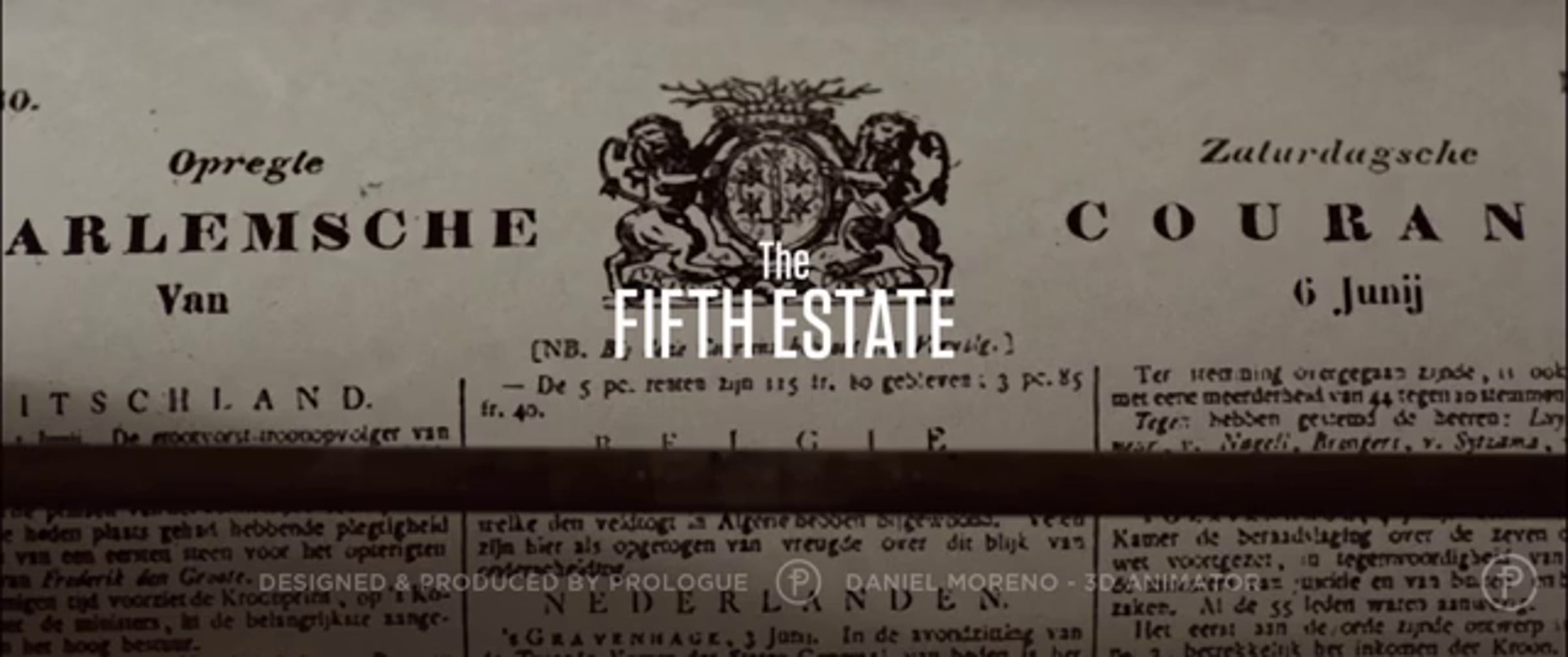 The Fifth Estate Title Sequence