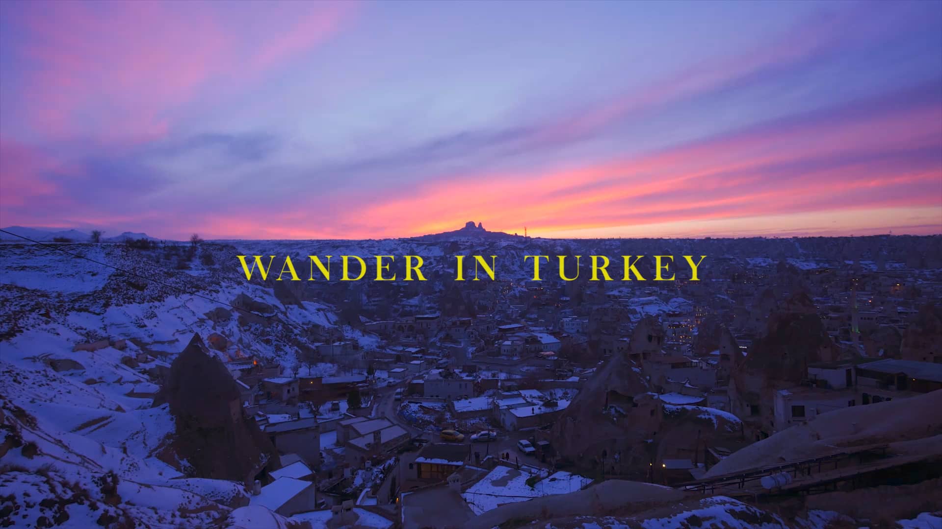 WANDER IN TURKEY on Vimeo
