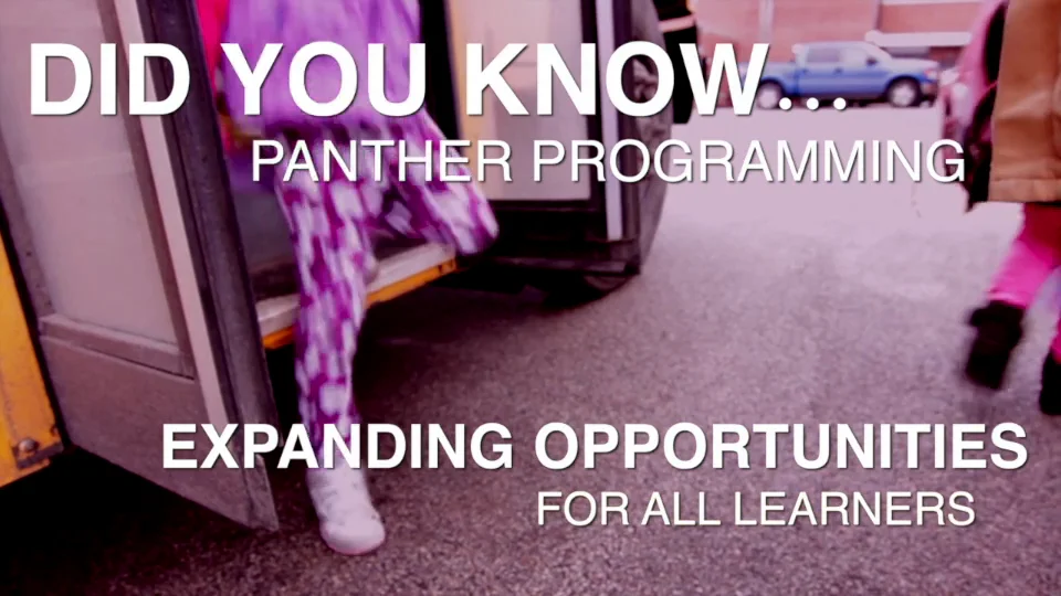 Did You Know - Panther Programming on Vimeo