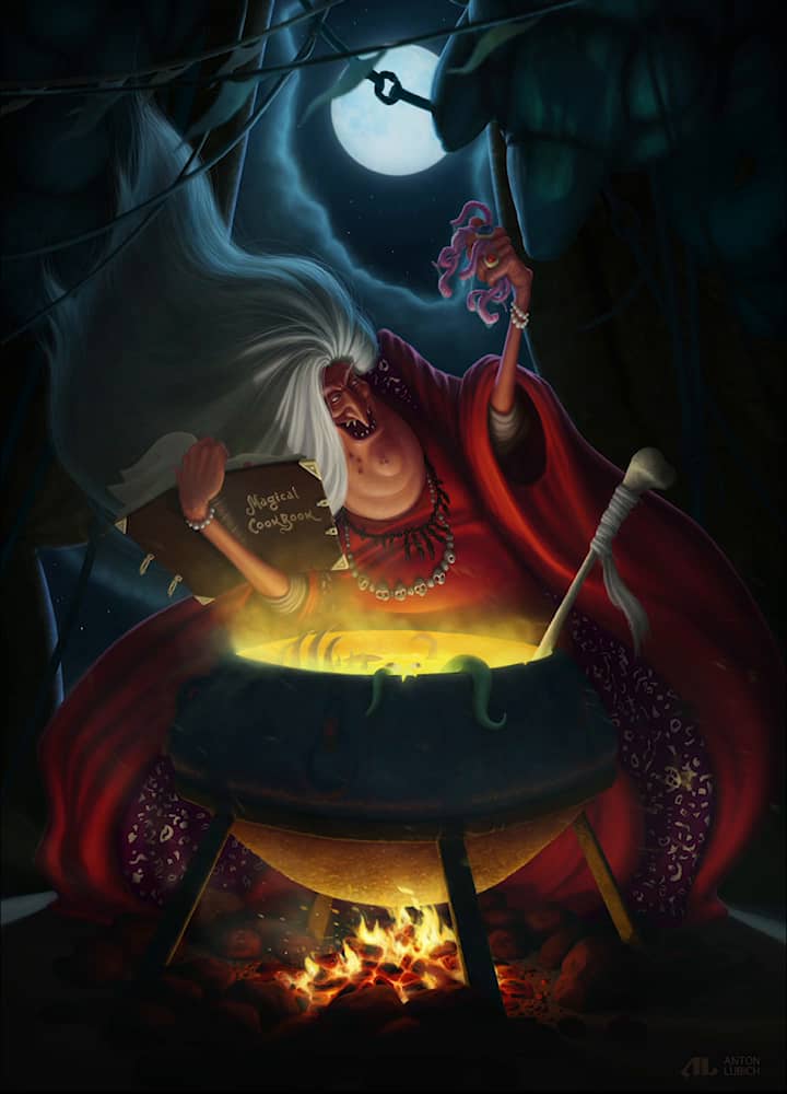 Witch – step-by-step rendering process on Vimeo