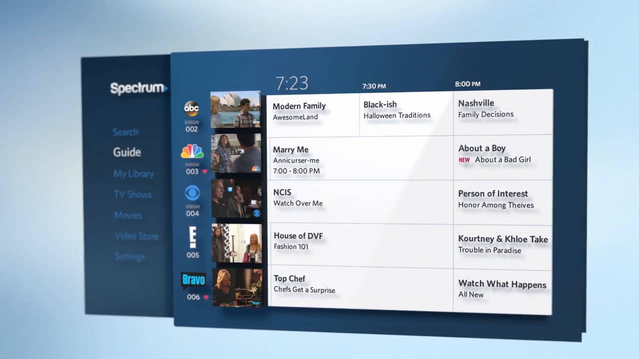 Charter Spectrum Tips "The New Spectrum Guide" on Vimeo