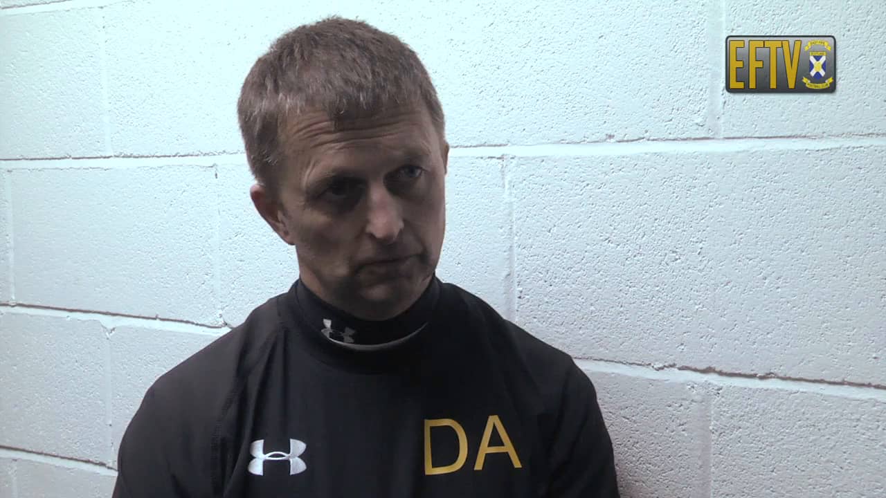 Dougie Anderson - Montrose Post-Match Interview on Vimeo
