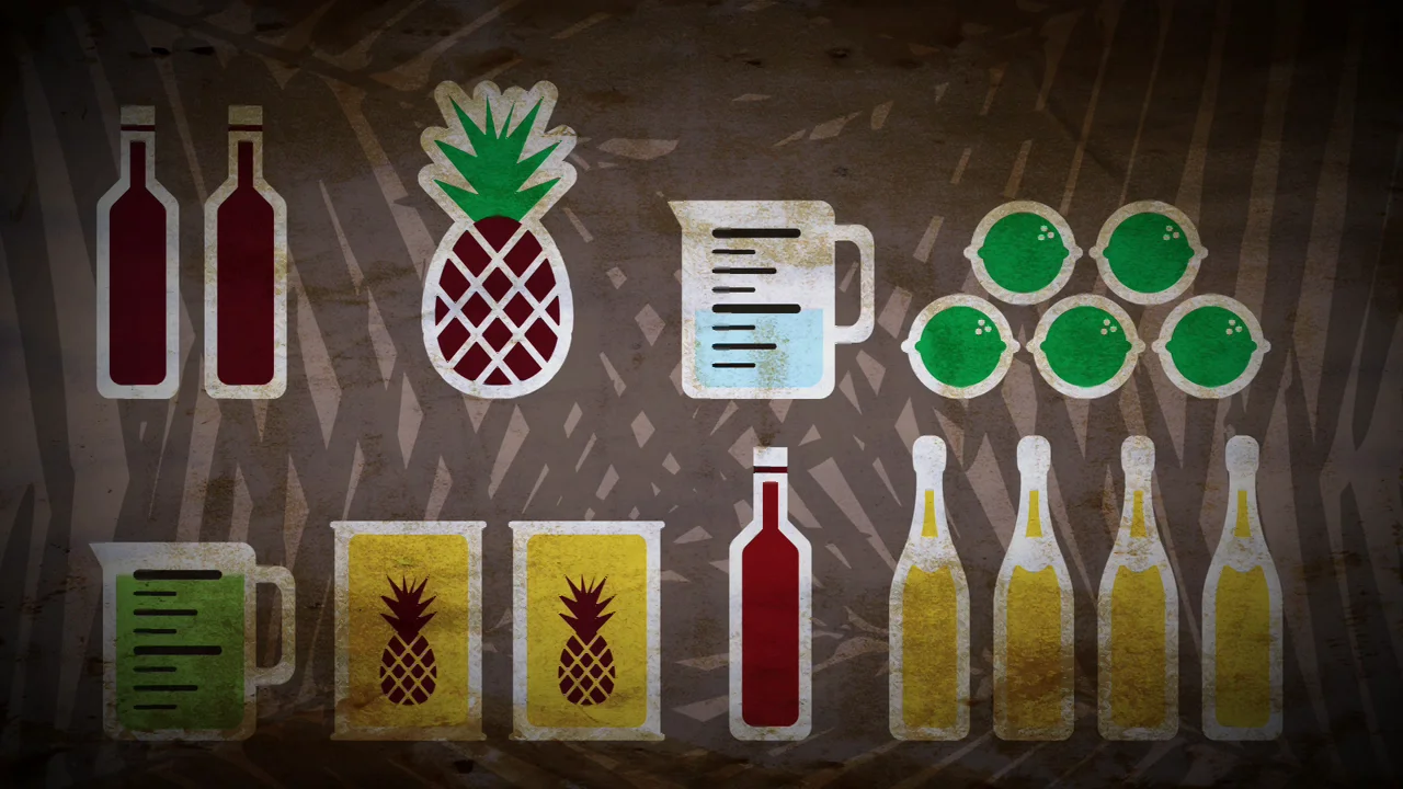 Rum Punch Info Graphic on Vimeo