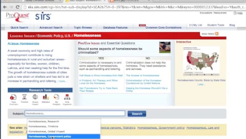 SIRS Database Introduction on Vimeo