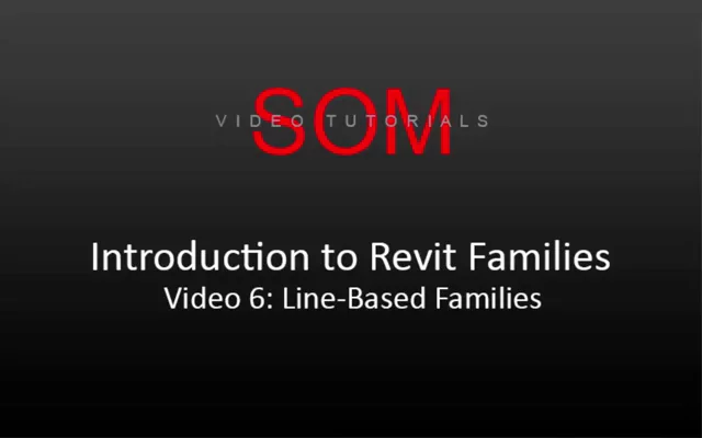 Revit - Introduction to Revit Families: Line-Based Families on Vimeo