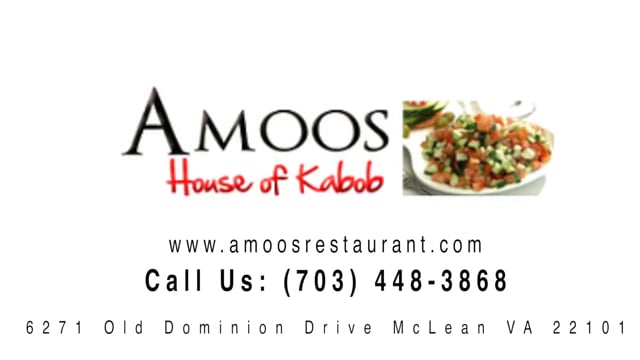AMOOS KABOB PERSIAN CUISINE McLEAN VIRGINIA