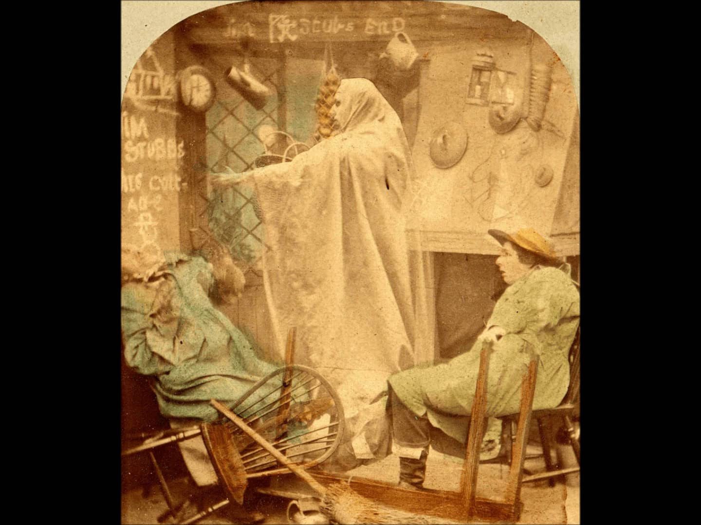 3D Stereoscopic Photographic Scenes of Ghosts Haunting People From the ...