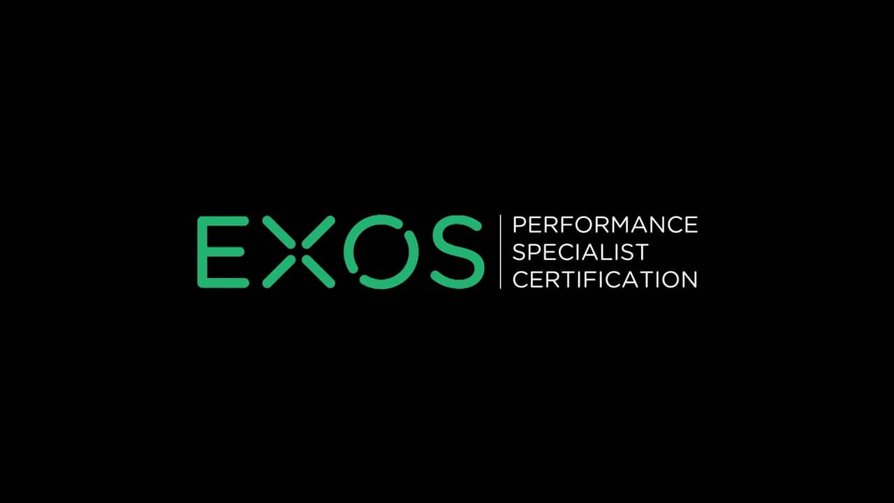 EXOS Performance Specialist Certification on Vimeo