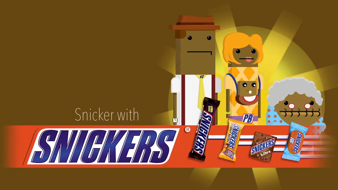 Snicker with Snickers Ad 1