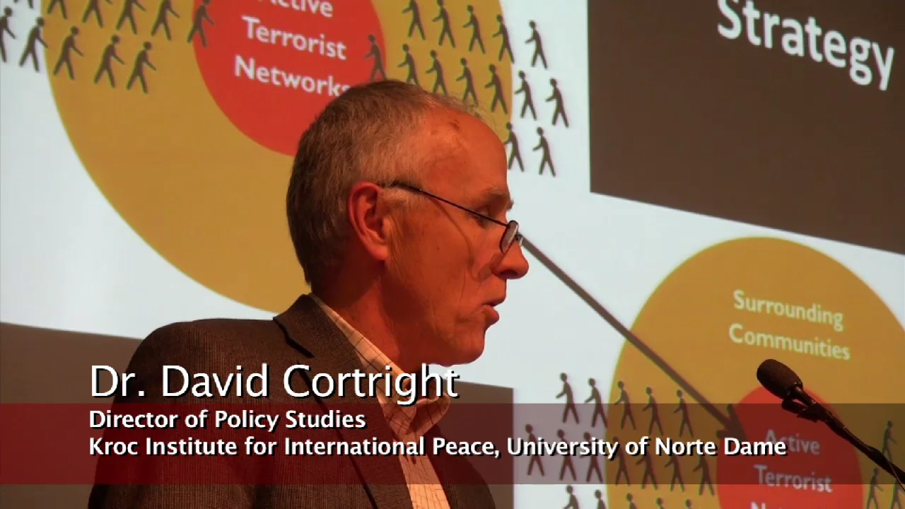 Interfaith Conference on Drone Warfare - Dr. David Cortright in ...