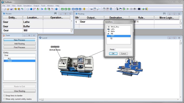 ProModel Simulation on Vimeo