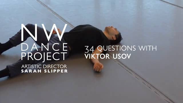 34 Questions with Northwest Dance Project's Viktor Usov on Vimeo