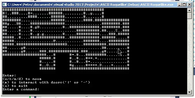 ASCII Roguelike Demo on Vimeo
