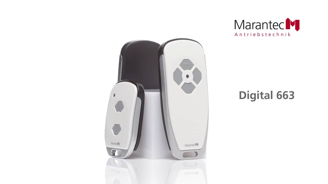 Marantec | bi·linked Handsender · Hand Transmitter on Vimeo