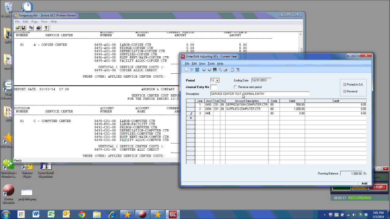Deltek GCS Premier Training: Service Centers / Intermediate Pools on Vimeo