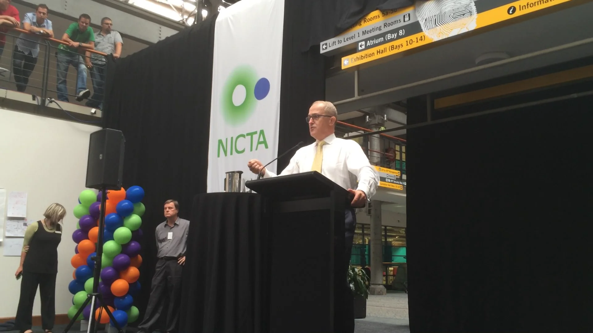 Hon. Malcolm Turnbull opening speech at NICTA Techfest 2015 on Vimeo