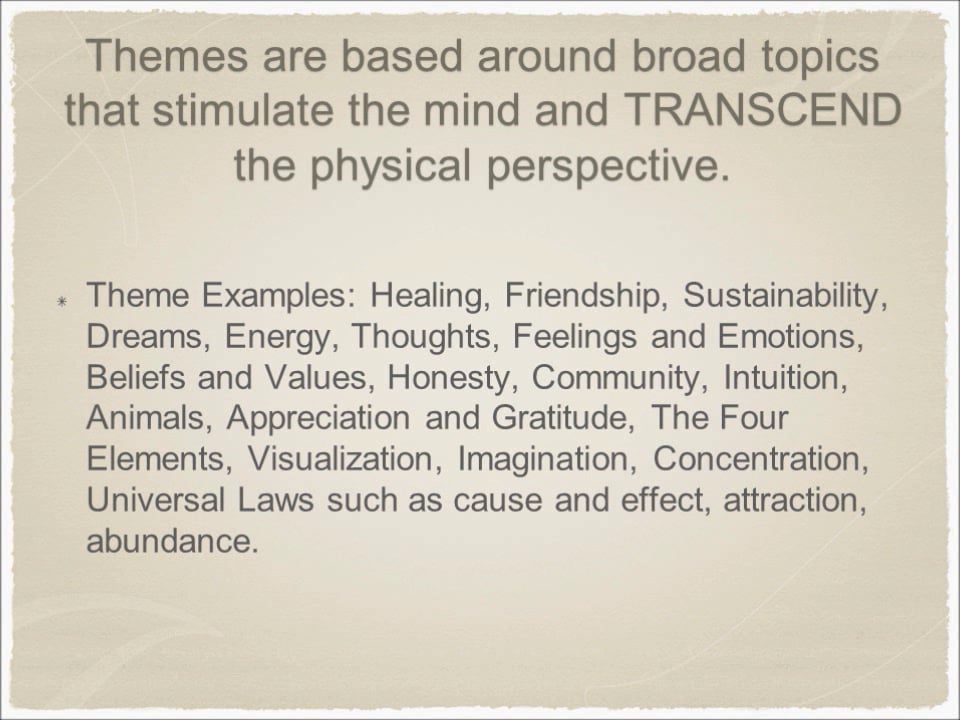 Transcendence Academy Parent Information on Vimeo