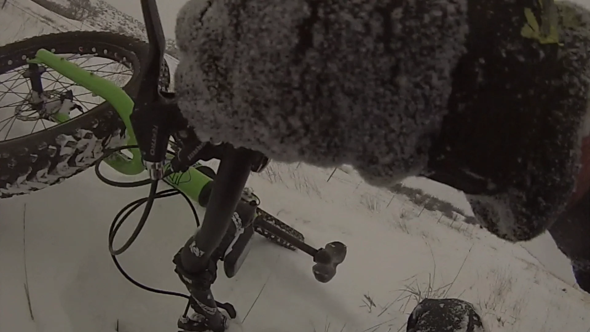 Gravity Bullseye Monster Fatbike Deep Snow Ride
