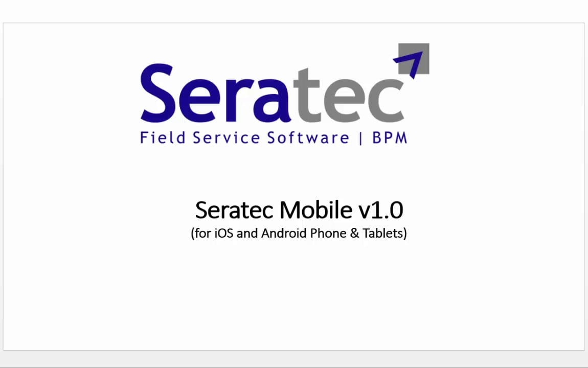 Seratec Mobile (for iOS & Android) V1 Overview on Vimeo
