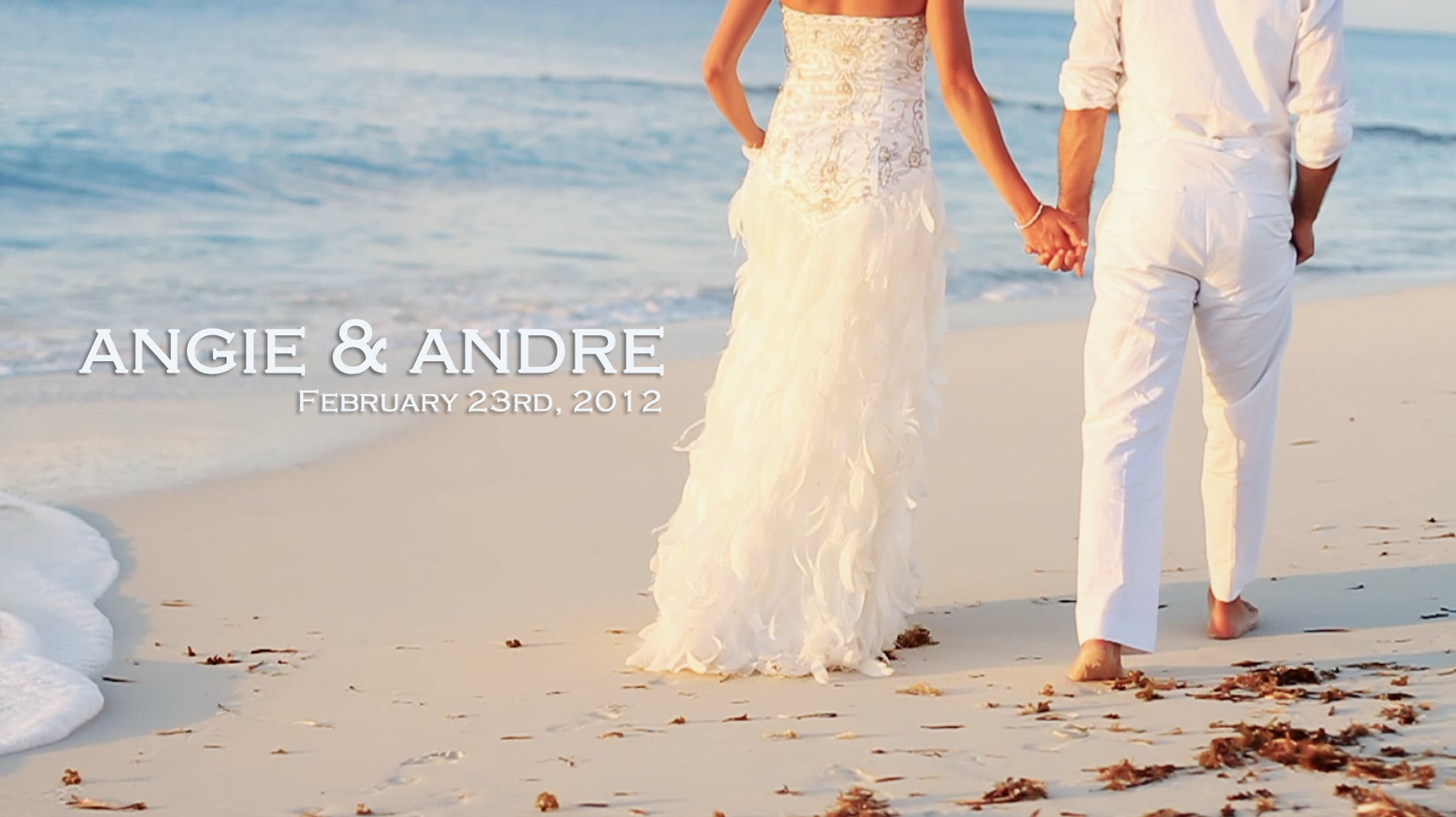 Angie & Andre's Wedding Highlight (Turks & Caicos) {Premium}