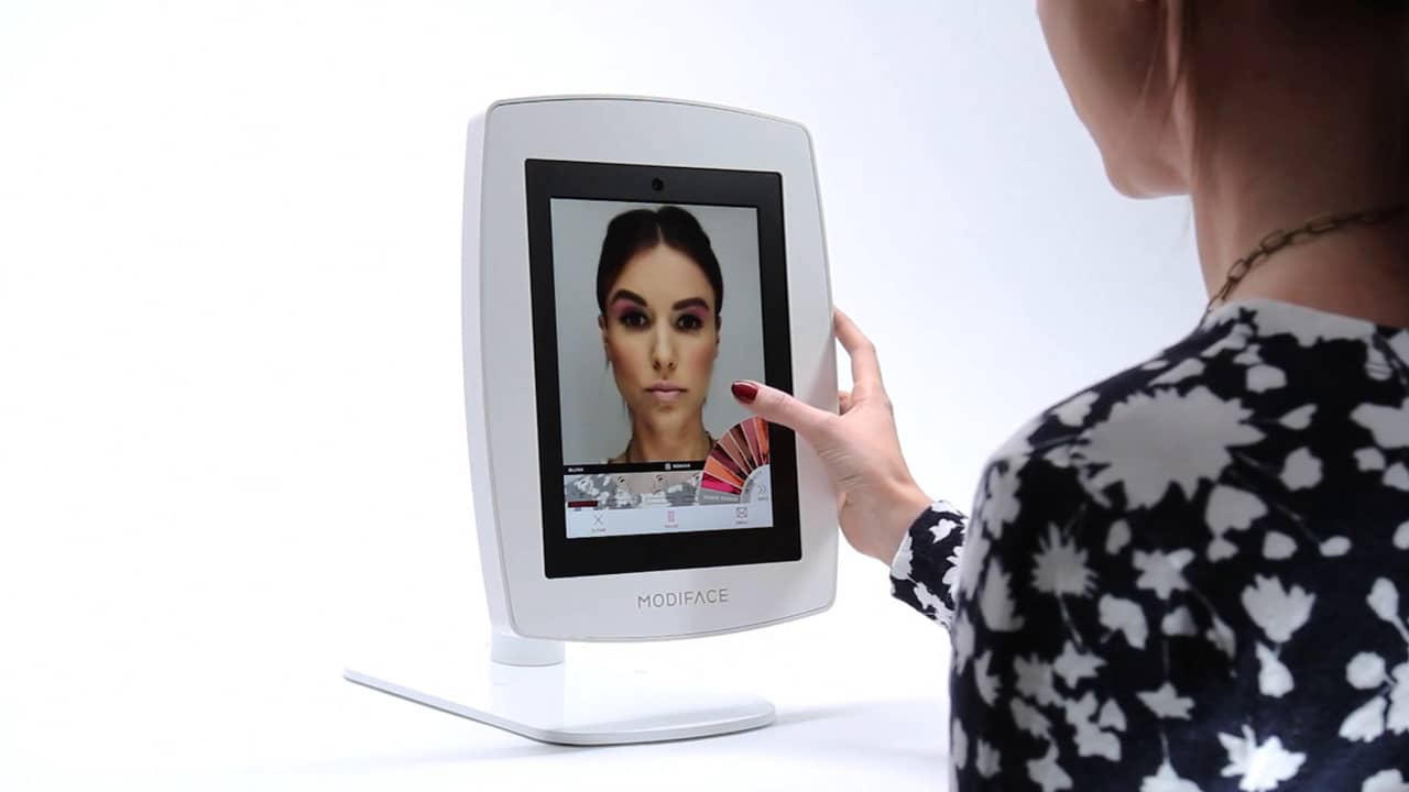 ModiFace Mirror on Vimeo