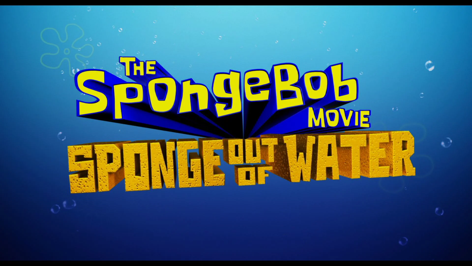 Spongebob Movie Sponge Out Of Water Trailer