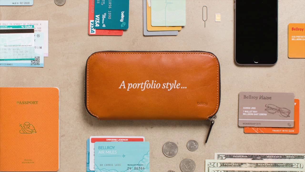 Bellroy Carry Out Wallet on Vimeo