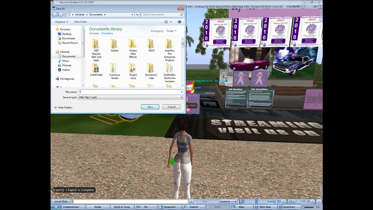 KingGoon Copybot - Second Life clothing fair 2010 on Vimeo
