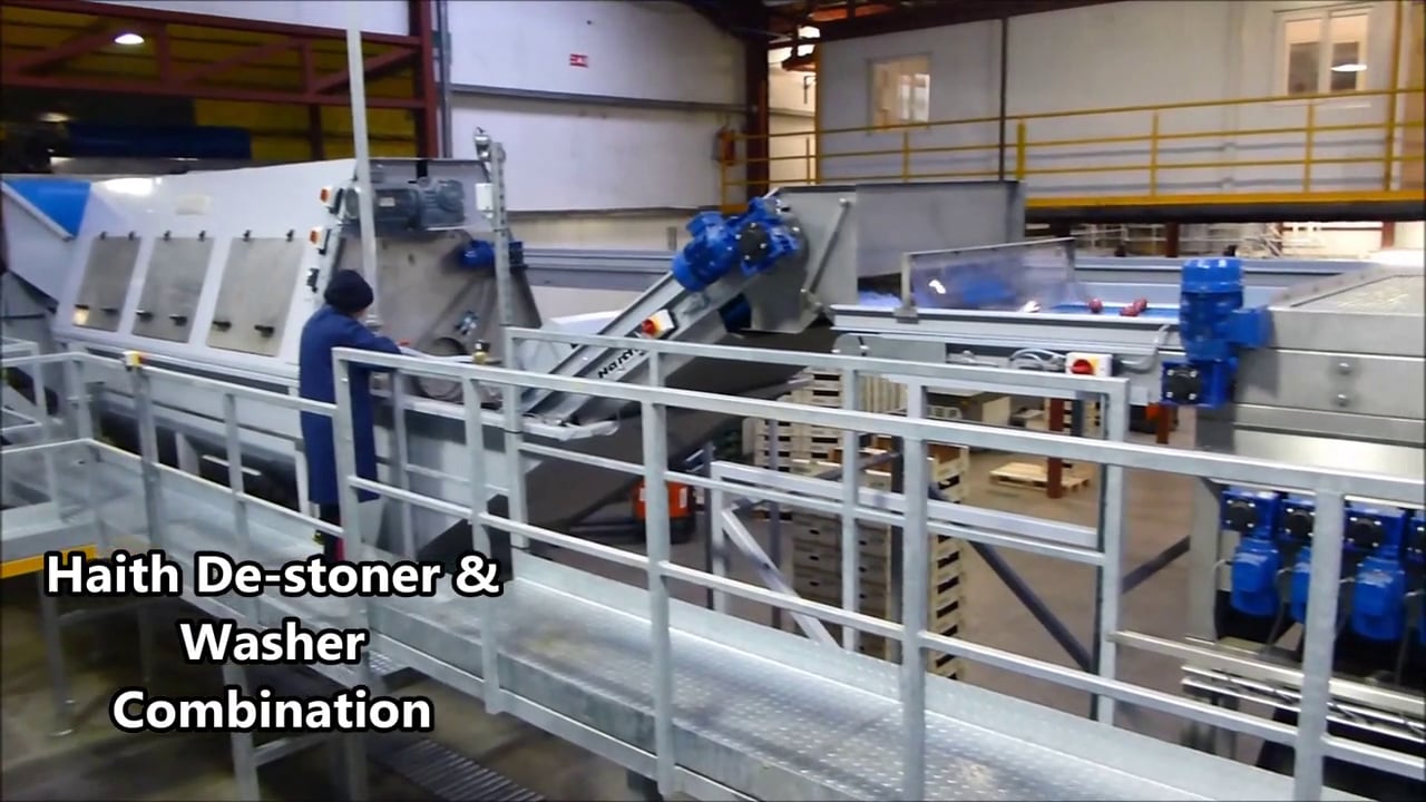 Haith Potato Washing & Polishing System on Vimeo