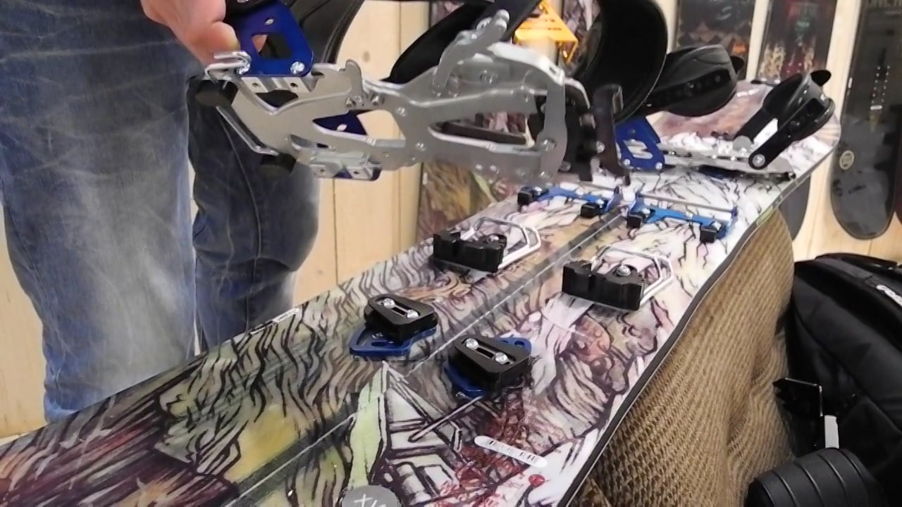 Rossignol Splitboard and Plum Binding - Boardmodus on Vimeo