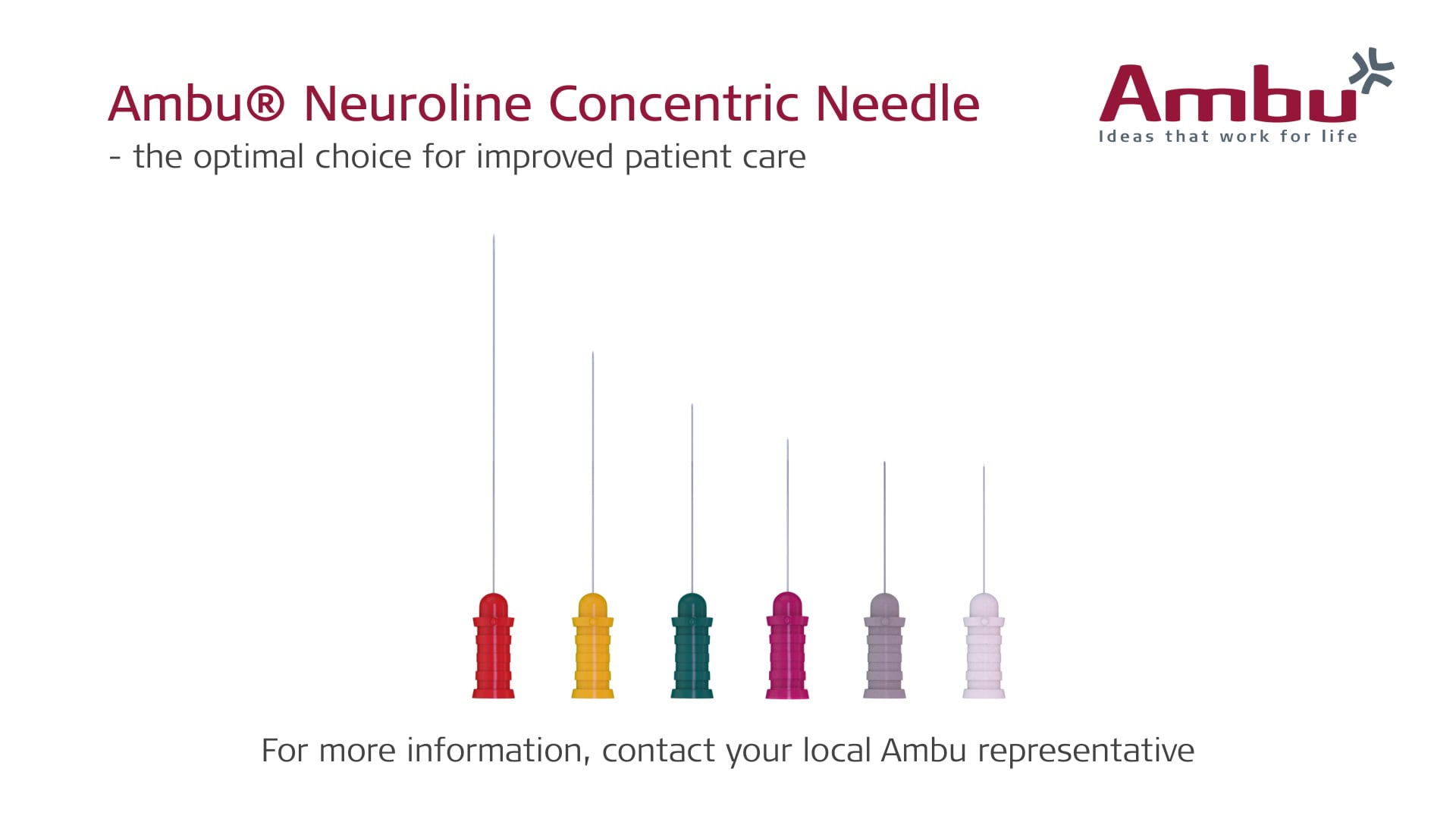 Ambu - Product Presentation - Concentric Needle - Local on Vimeo