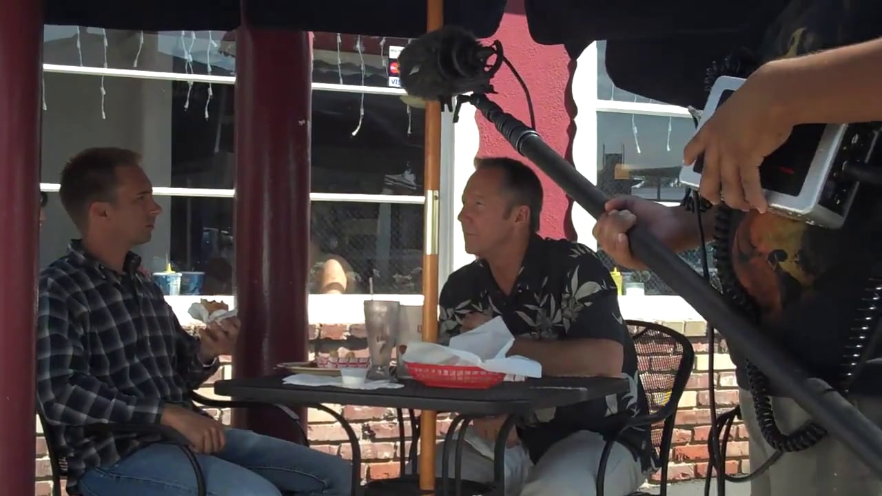 Watch Chic Daniel and Michael Madison filming DELIVERED the movie ...