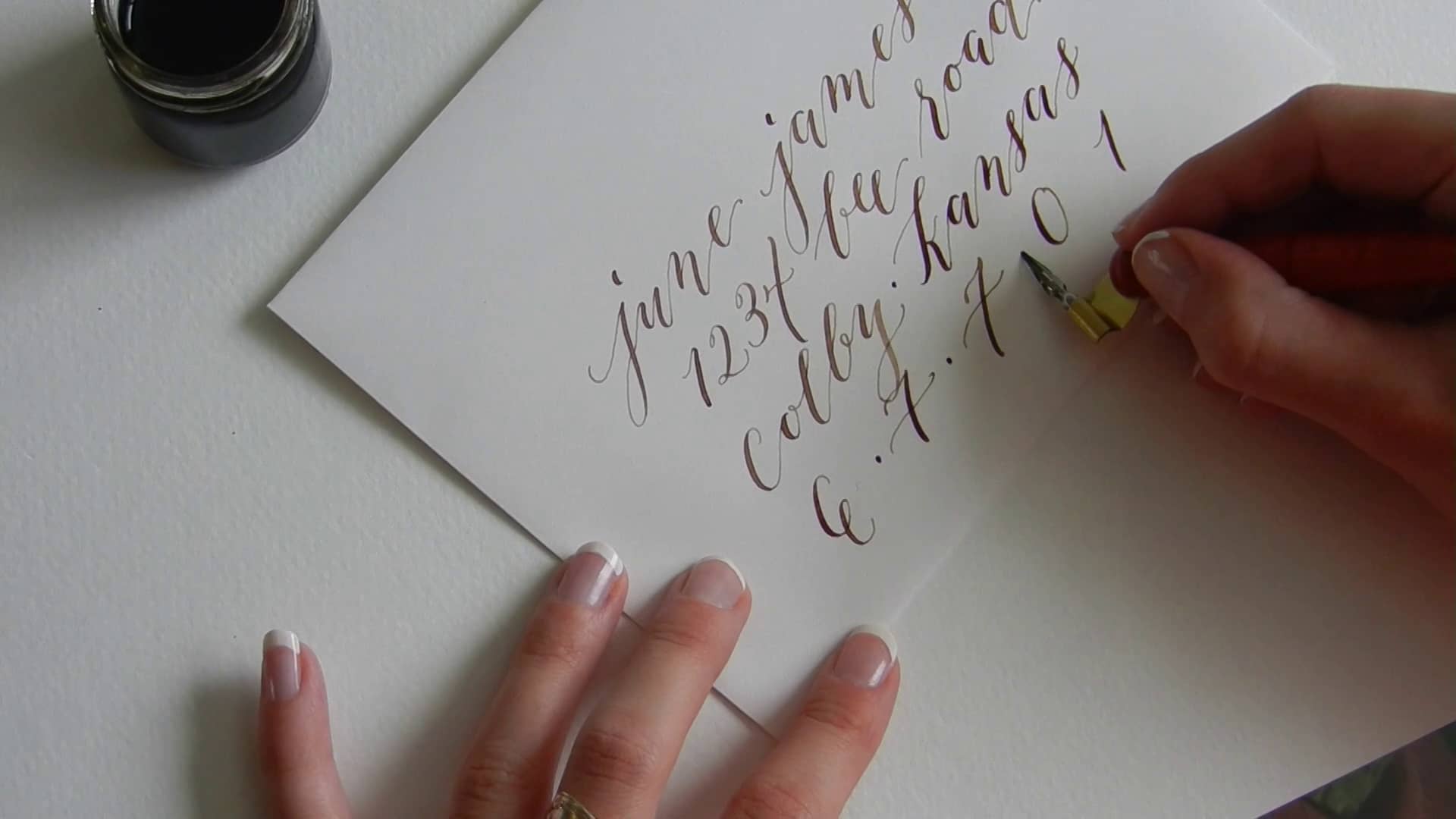 Creating Kaitlin Style Calligraphy on Vimeo