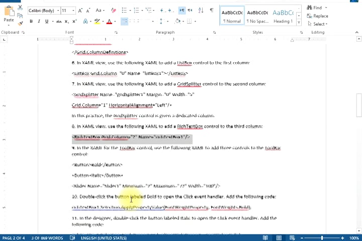 WPF Notepad on Vimeo