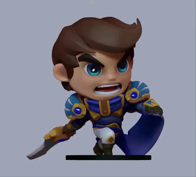 League Of Legends Chibi Garen