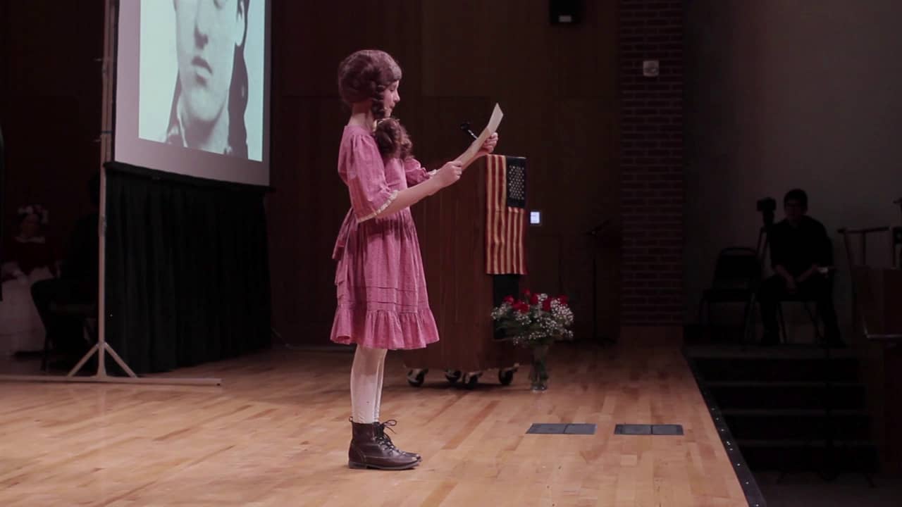 Lincoln meets Grace Bedell an 11 year girl on Vimeo