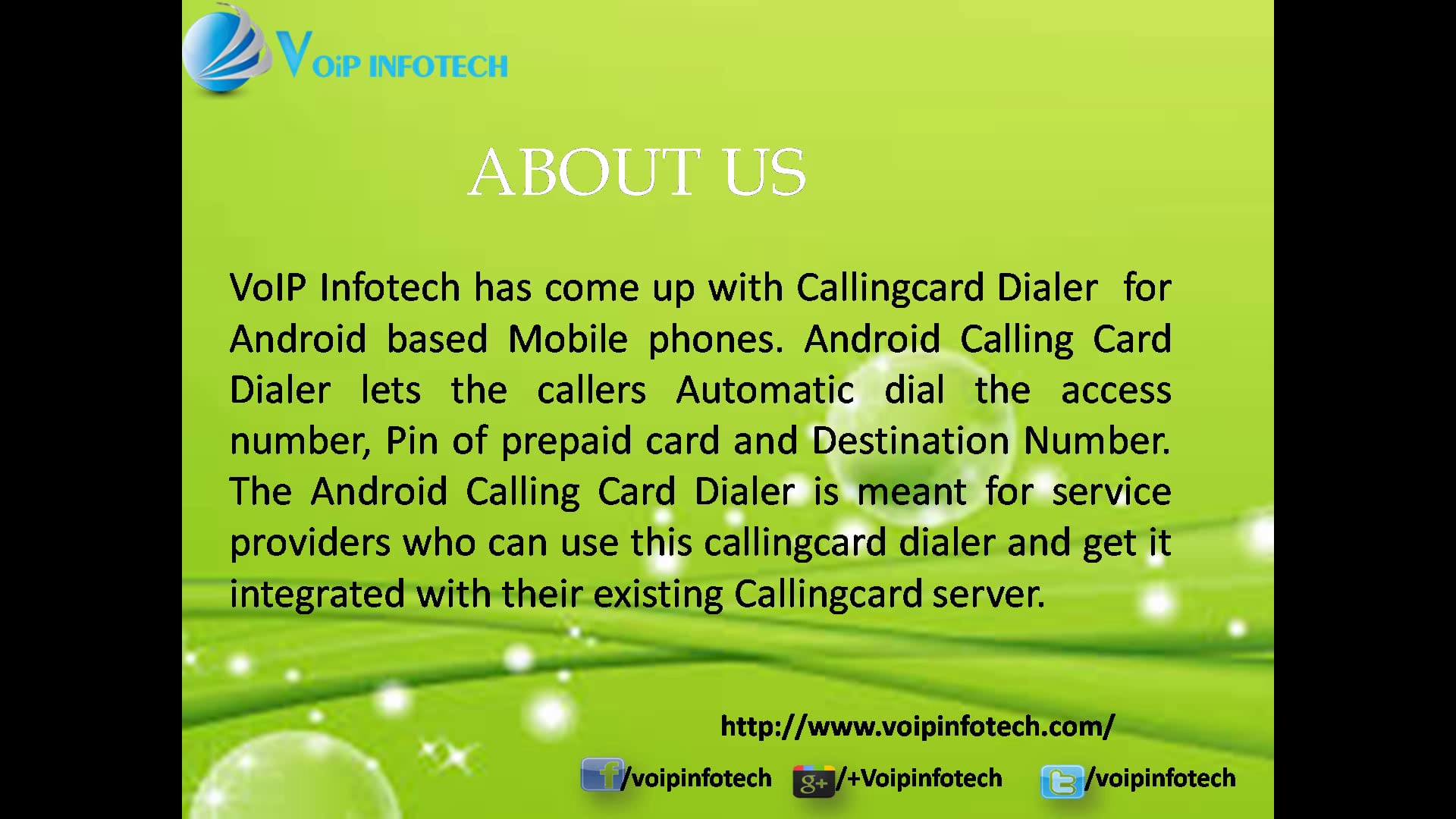Calling Card Dialer for Android on Vimeo
