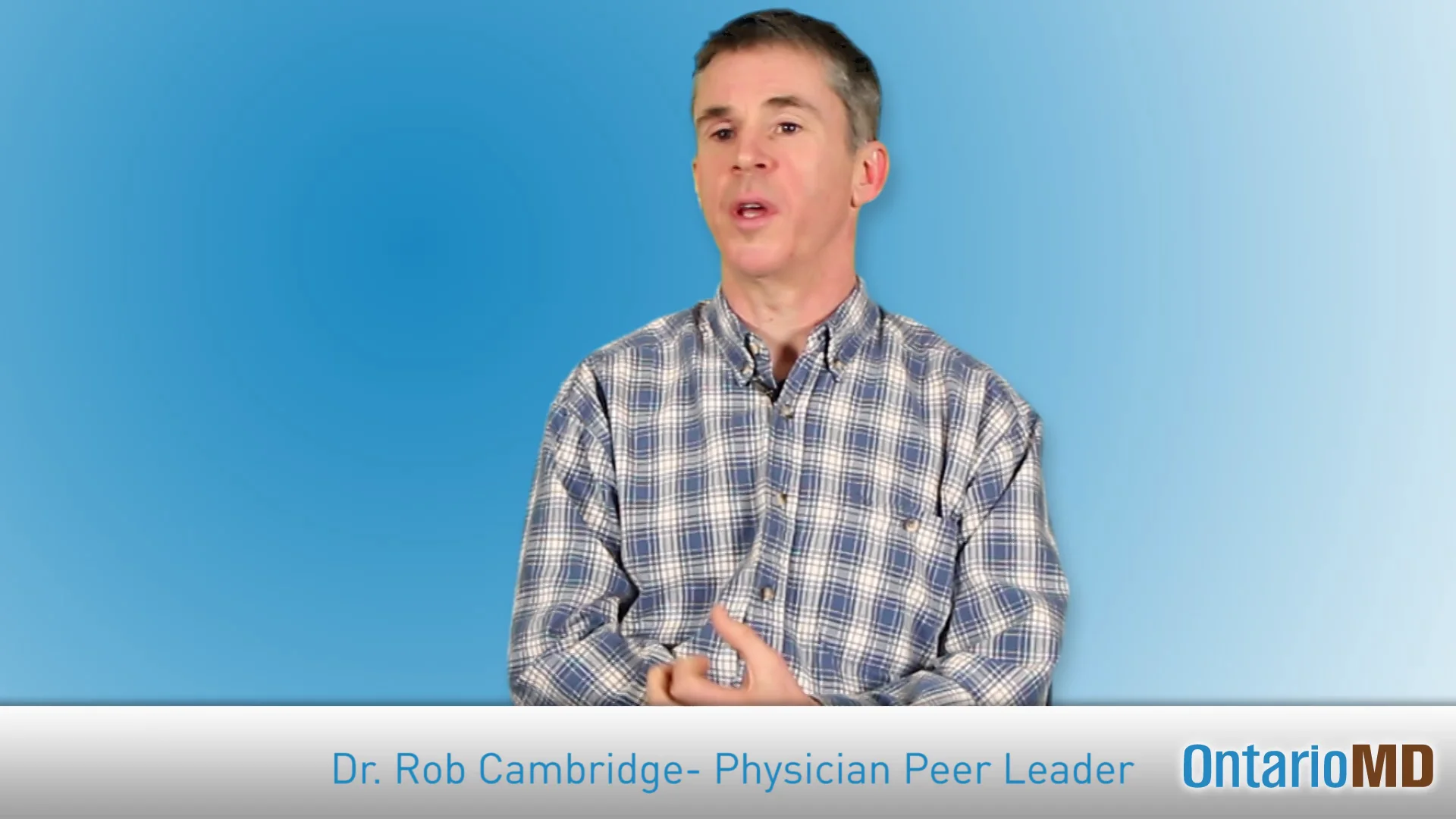 Dr. Rob Cambridge - Physician Peer Leader on Vimeo