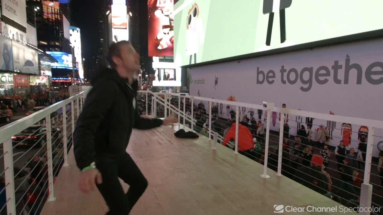 Androidify Times Square - Clear Channel Spectacolor on Vimeo